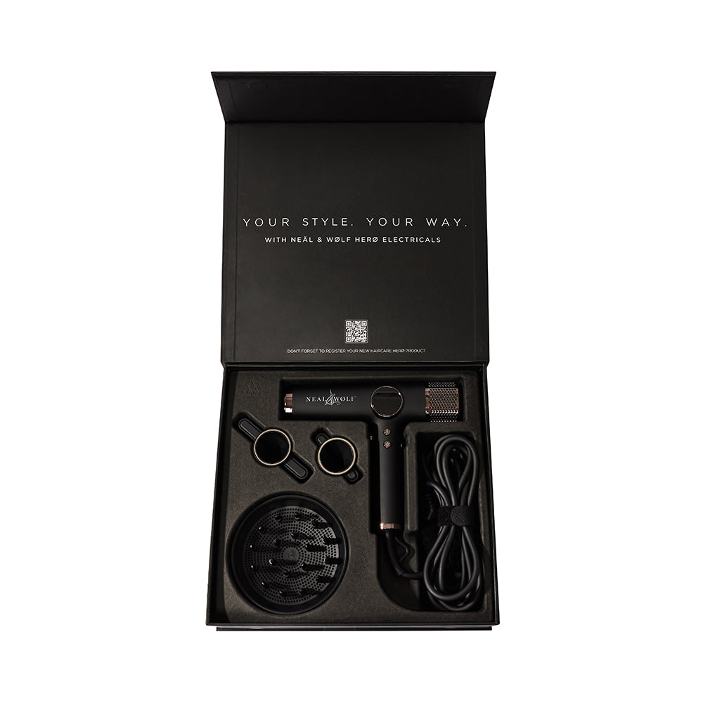 HERØ Ionic Technology Hair Dryer – Neal & Wolf